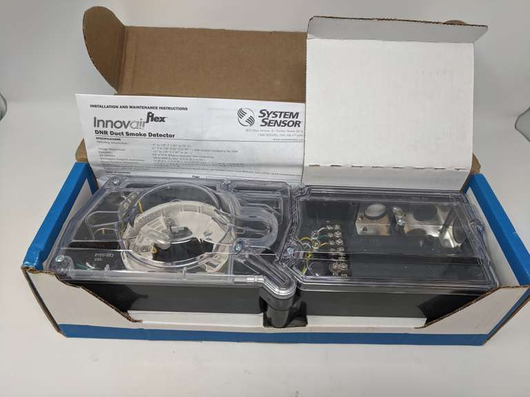 Innovair Flex System Sensor Intelligent Non-Relay Duct Smoke Detector ...