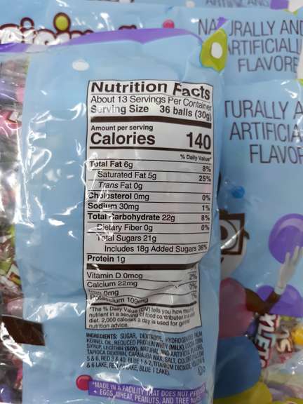 Lot of 5 - 14 oz Bags of Original Sixlets Chocolatey Candy - Dutch Goat