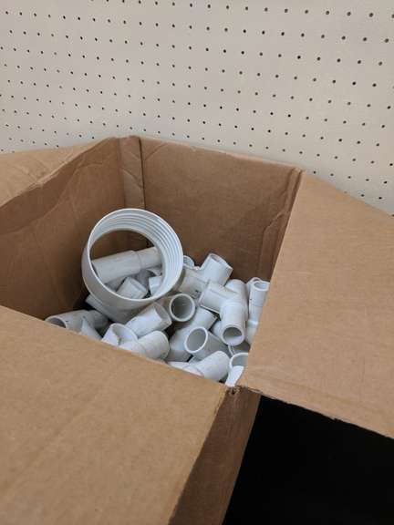 Box of PVC Pipe Pieces - Dutch Goat