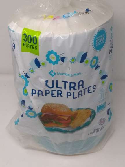 Ultra Paper Plates, 300 Count - Dutch Goat
