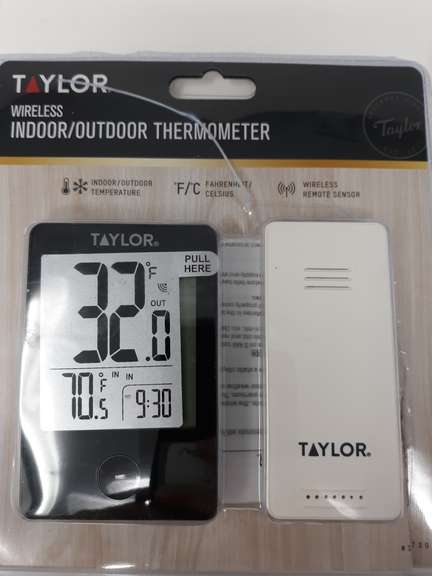 Taylor Wireless Indoor/Outdoor Thermometer - Dutch Goat