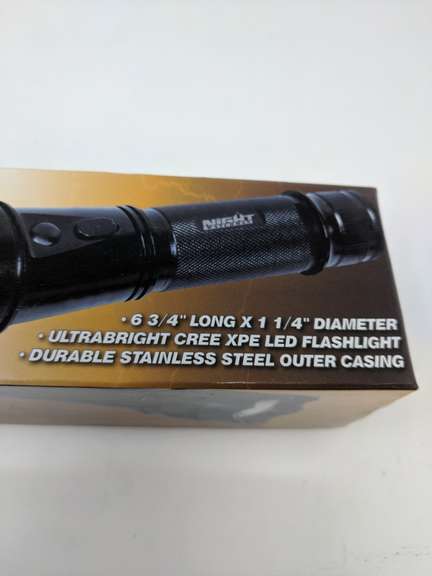 Night Watchman 2 Million Volt Flashlight Stun Gun - Dutch Goat