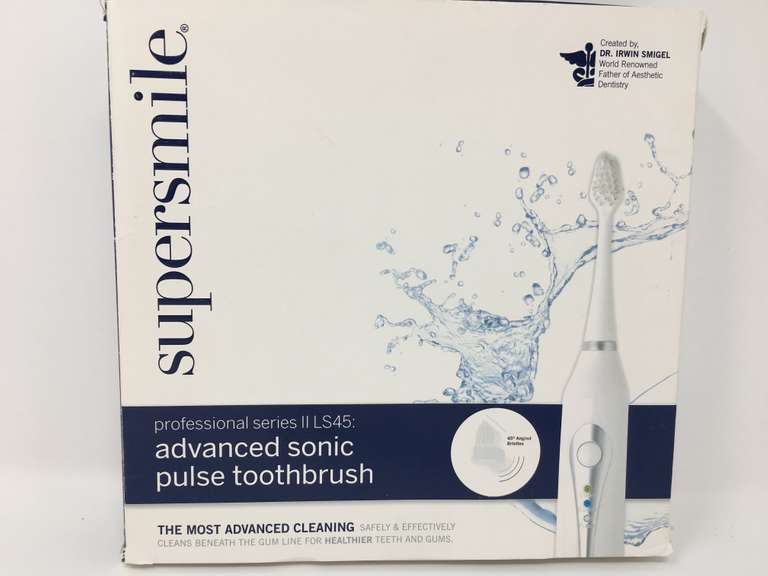 "Supersmile" Advanced Sonic Pulse Electric Toothbrush - Dutch Goat