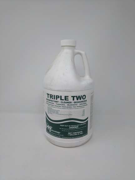 Lot of 2 - Triple Two Disinfectant Cleaner Deodorizer - 1 gallon each ...