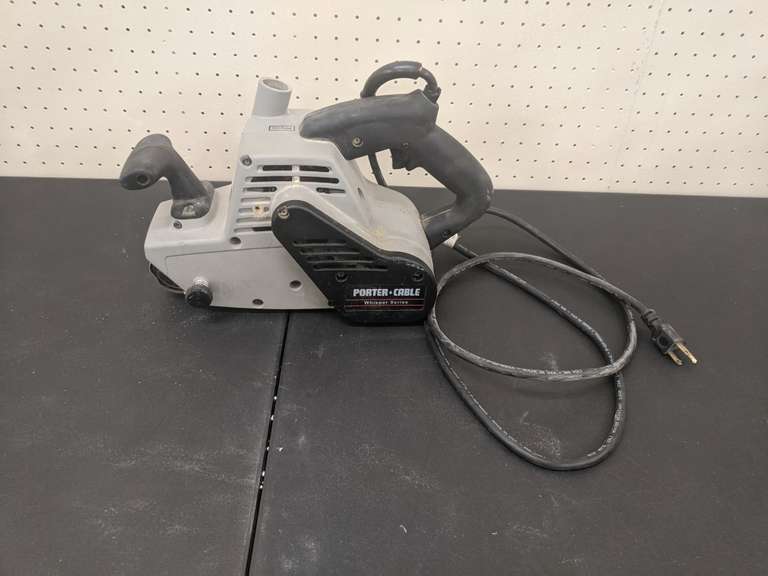 Porter Cable Belt Sander *missing dust pick-up* - Dutch Goat