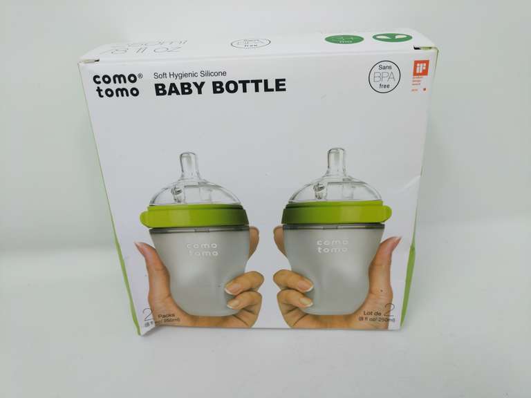Como Tomo Baby Bottles, Set of 2, 8 Fl. Oz Medium Flow - Dutch Goat