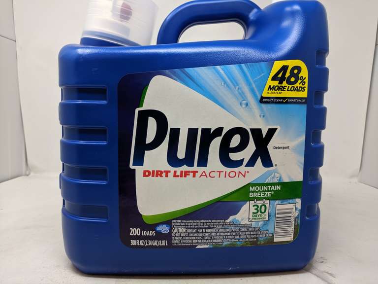 Purex Dirt Lift Action Detergent - 200 Loads - Dutch Goat