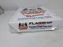 Lot of 6 Flagship Premium Bright Copy Paper Letter Size, 20 Lb. Extra ...