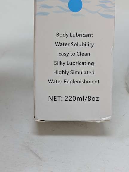 Lot of 2 Bottles of OIX Human Body Lubricant - 8 oz each - Dutch Goat