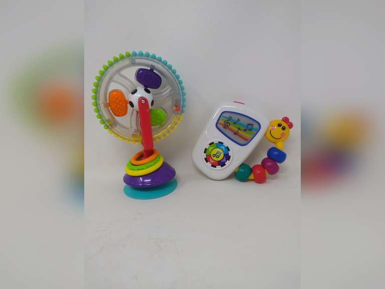 Baby Einstein Take Along Tunes Musical Toy & Sassy Wonder Wheel Toy ...