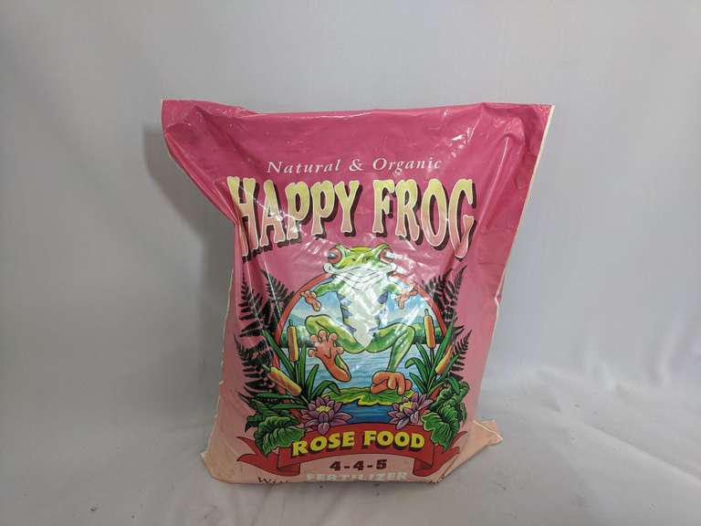 Lot of 2 - 18 lb bags of Natural & Organic Happy Frog Rose Food ...
