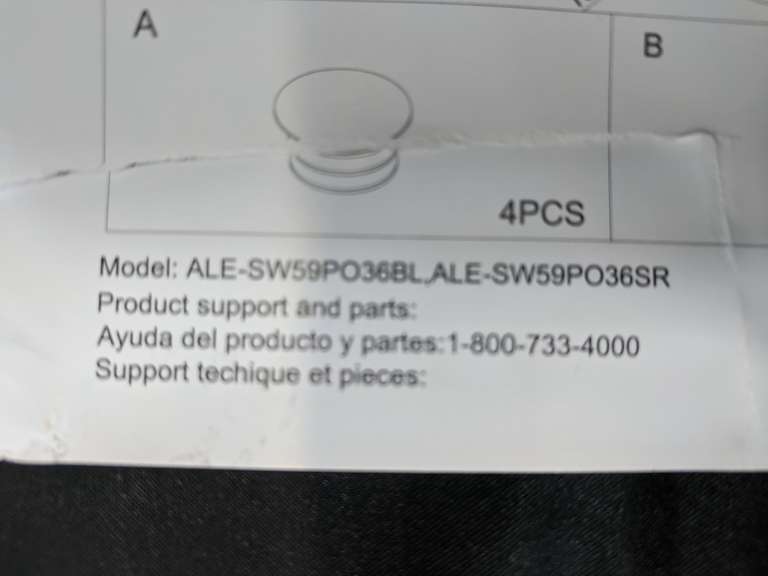 4 Alera Stackable Posts For Wire Shelving - 36" - Dutch Goat