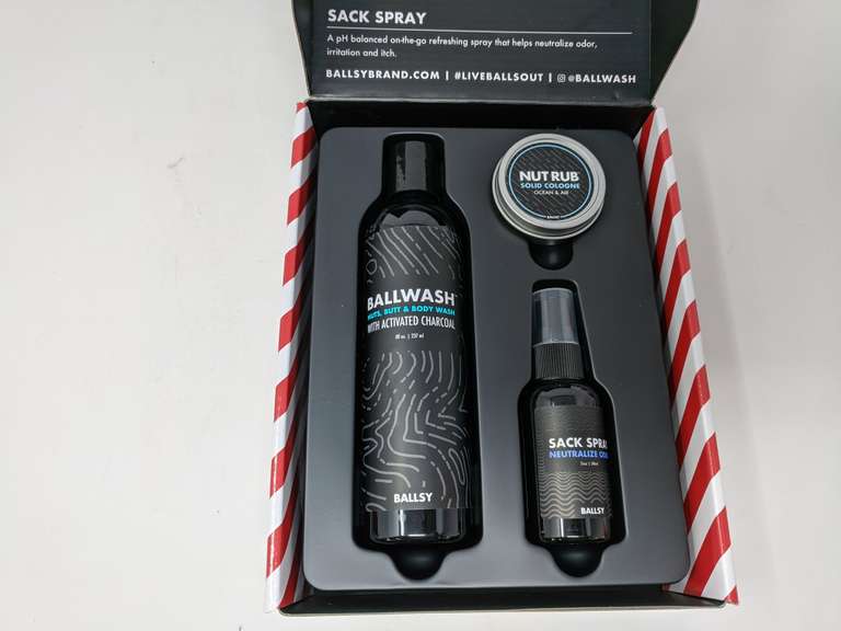 Lot of 4 Ballsy Ballwash, Nut Rub, Sack Spray ( 3 Items in Each ...