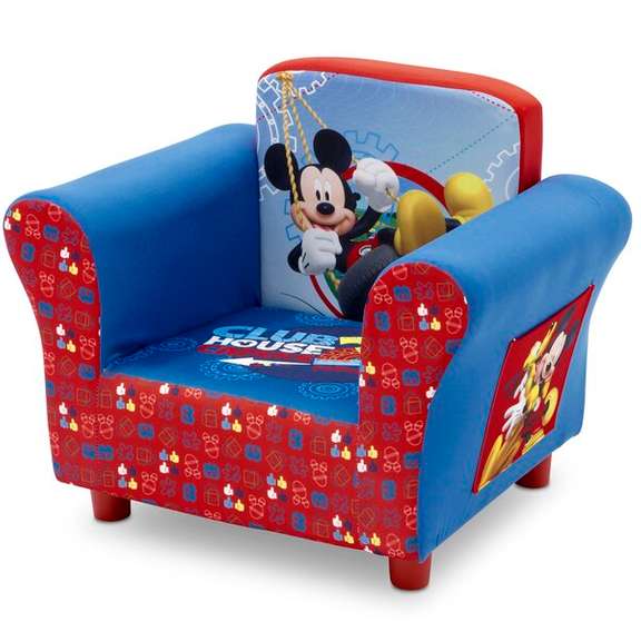Disney's Mickey Mouse Upholstered Arm Chair by Delta Children - Dutch Goat