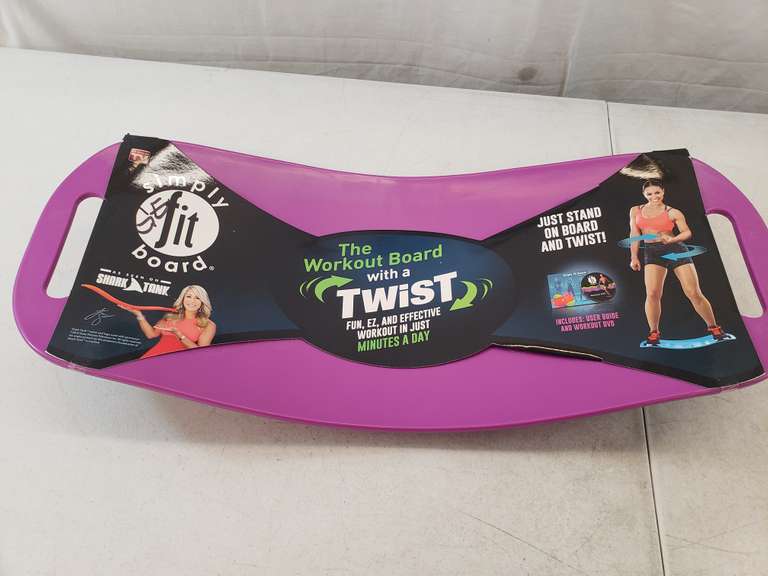 Simply Fit Board The Workout Board With A Twist - Purple - Dutch Goat