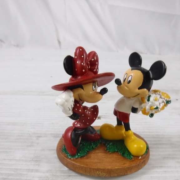 Lot of 2 3" Mickey & Minnie Together Forever Perpetual Calendar ...