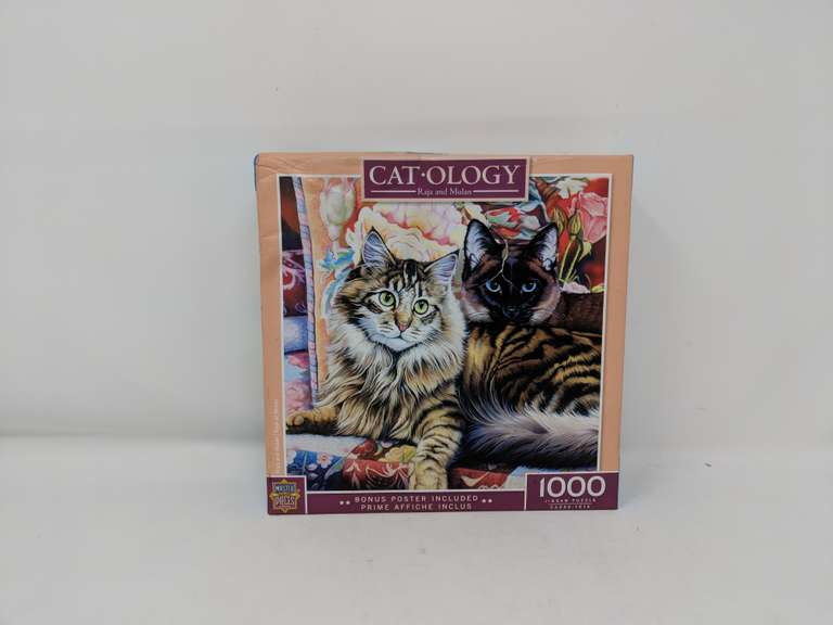 Catology Raja & Mulan 1000 Piece Jigsaw Puzzle - Dutch Goat