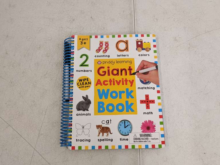 Priddy Learning Giant Activity Work Book - Ages 3+ - Dutch Goat