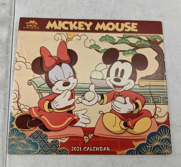 Lot of 9 Amcal Mickey Mouse 2021 Calendar - Dutch Goat