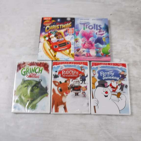 Assortment of 5 Christmas Movies Including Blaze Saves Christmas ...