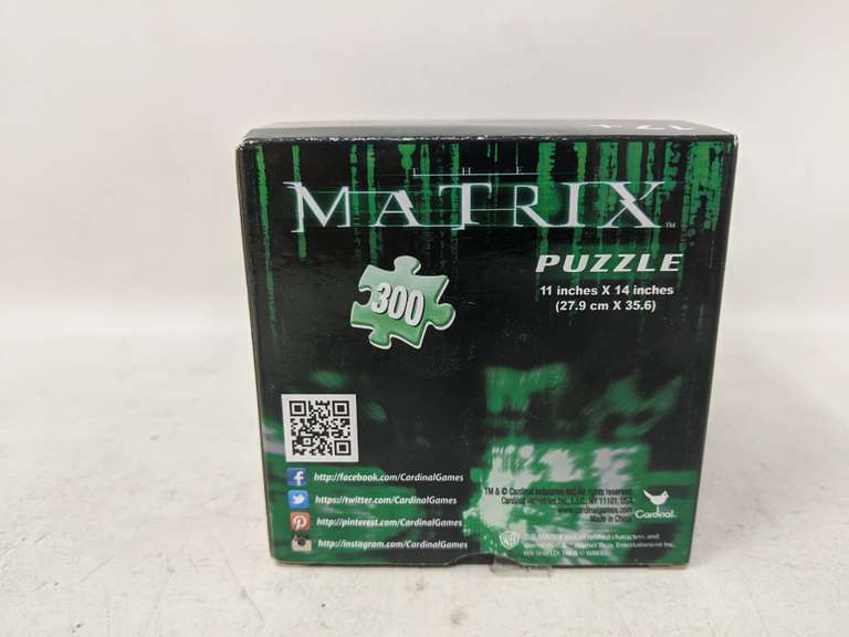 The Matrix Jigsaw Puzzle *Loot Crate Exclusive* - 11" x 14" - 300 ...