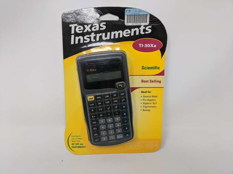 Texas Instruments TI 30Xa Scientific Calculator Dutch Goat