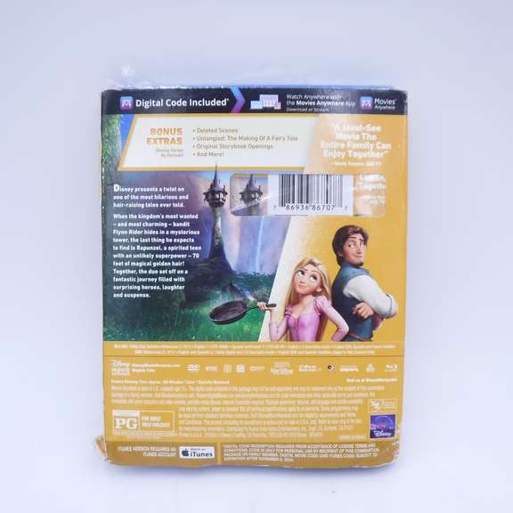 Tangled Blu-Ray + DVD + Digital - Dutch Goat