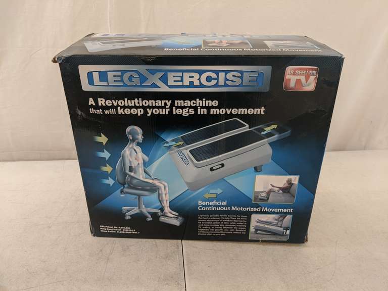 Legxercise Beneficial Continuous Motorized Movement - As Seen On TV ...