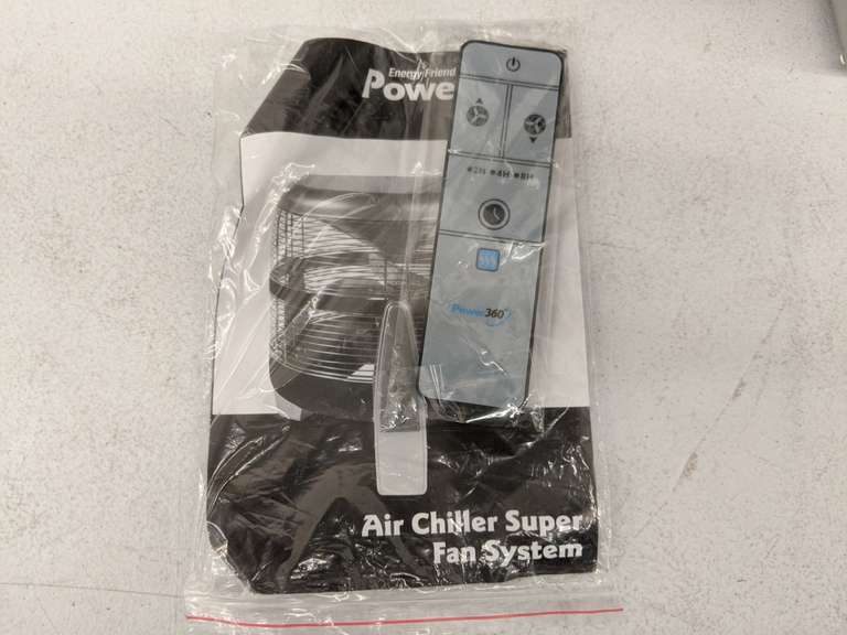 Fcp Power 360 Super Fan Cost Effective, Portable Design - Silver/Black ...