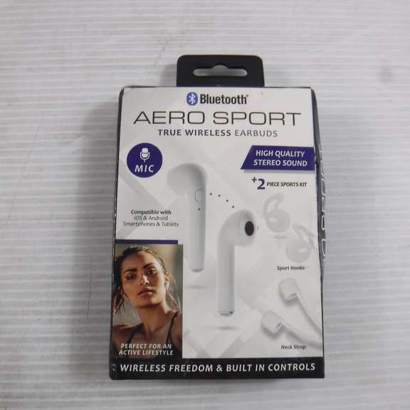 Xtreme Aero Sport True Wireless Earbuds Bluetooth White - Dutch Goat