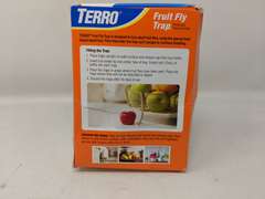 Lot of 2 Terro Fruit Fly Trap - Damaged Box - Dutch Goat