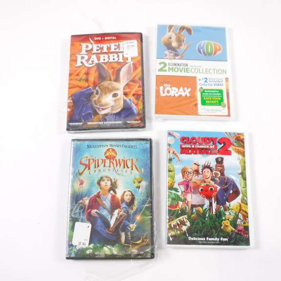 Assortment of Children Movies: Cloudy With A Chance Of Meatballs 2 ...