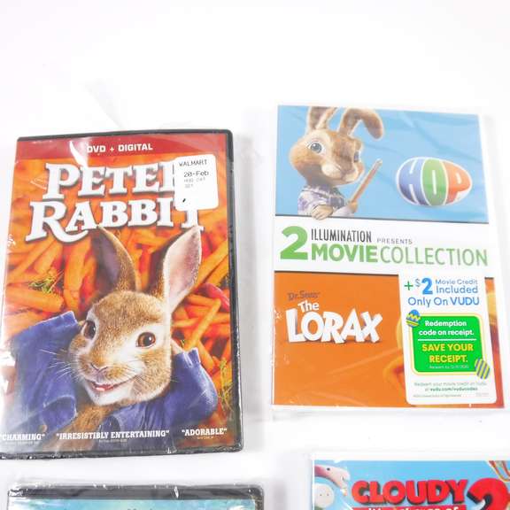 Assortment of Children Movies: Cloudy With A Chance Of Meatballs 2 ...