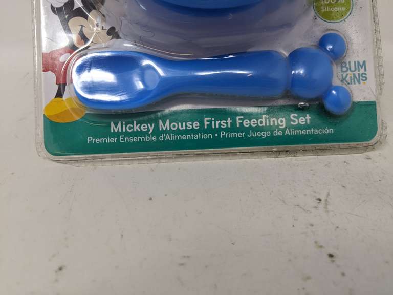 Disney Baby Mickey Mouse First Feeding Set - Blue - Dutch Goat
