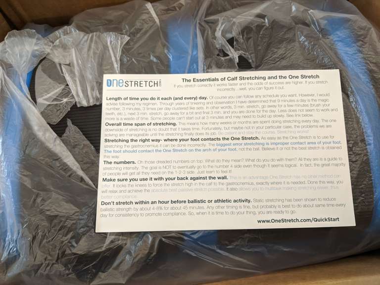 One Stretch Calf Stretching Device - Dutch Goat