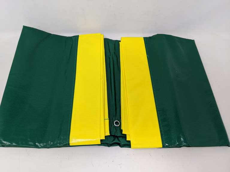 Green/Yellow Tarp - Unknown Size - Dutch Goat