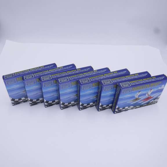 Lot Of 7: Cub Scout Derby Raingutter Regatta Trimaran Boat Kit - Dutch Goat