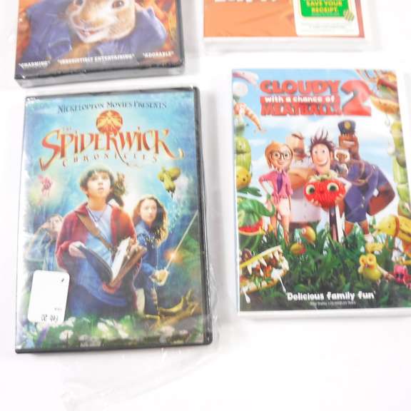 Assortment of Children Movies: Cloudy With A Chance Of Meatballs 2 ...