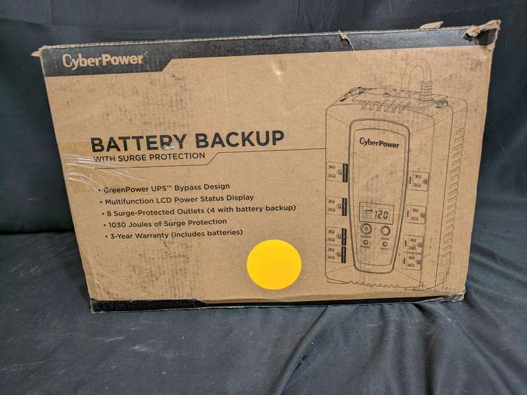 Cyber Power Battery Backup with Surge Protection - Dutch Goat