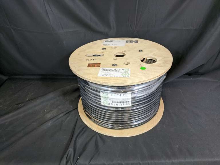 Belden Coax Communication Cable Black ( 75 OHM ) { 1523R 010 } 500 Ft ...