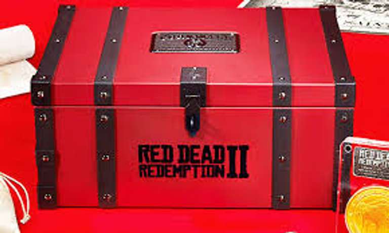 Lot of 4 Red Dead Redemption 2 Collector's Boxes - Dutch Goat