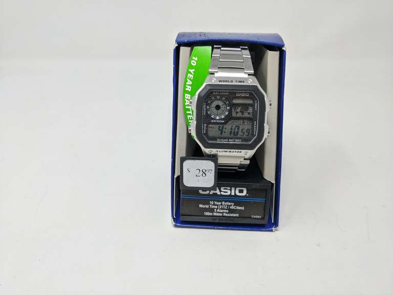 Men's Casio Silver Watch - Dutch Goat