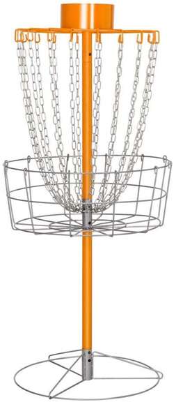 Yaheetech 18 Chain Portable Disc Golf Basket Target- Golf Goals Baskets ...