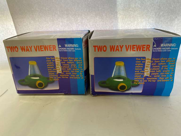 Lot of 2ea 2 Way Viewer Allows You To View An Object From Different ...