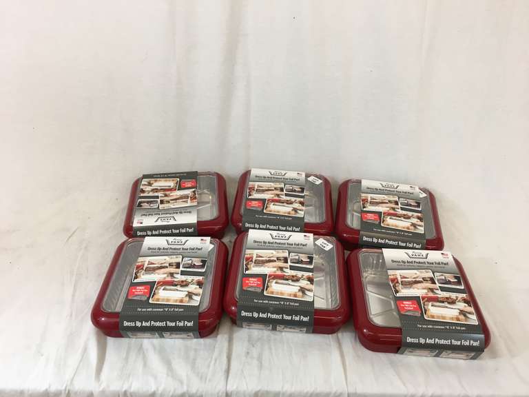 Lot of 6 Fancy Red Panz Size: 8" x 8" - Dutch Goat