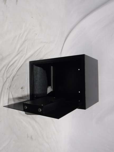 Intelligent Electronic Safe With Number Keypad, Black Metal, 35 x 50 CM ...