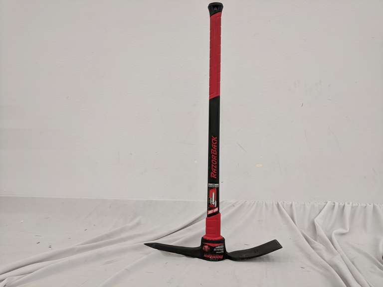 Razor-Back Pick Mattock - Handle 35" , Pick 20" - Dutch Goat