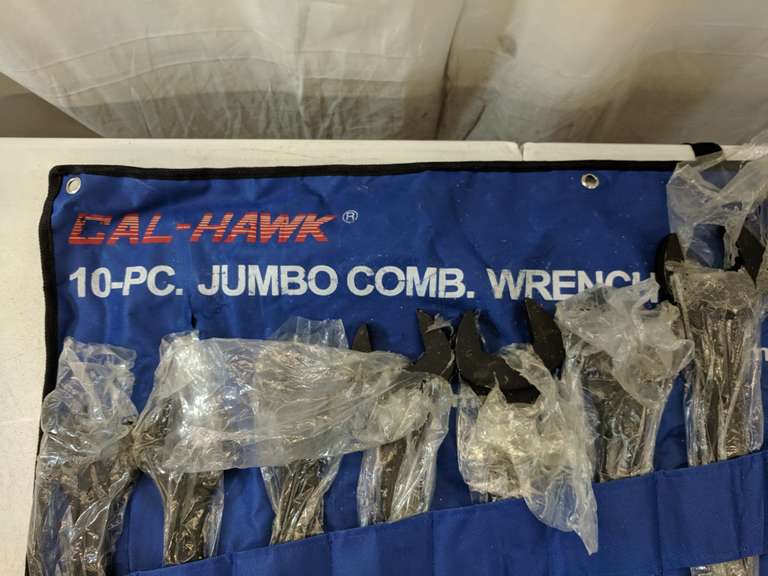 Cal-Hawk 10 Piece Jumbo Comb. Wrench Set - Dutch Goat