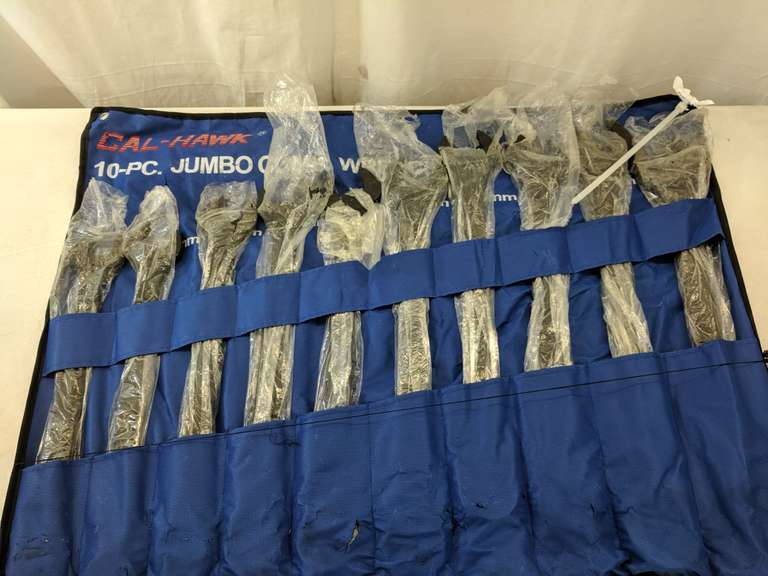 Cal-Hawk 10 Piece Jumbo Comb. Wrench Set - Dutch Goat