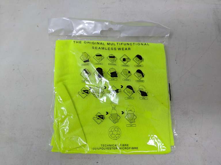 Lot of 30 Original Multifunctional Seamless Wear - Neon Yellow - Dutch Goat